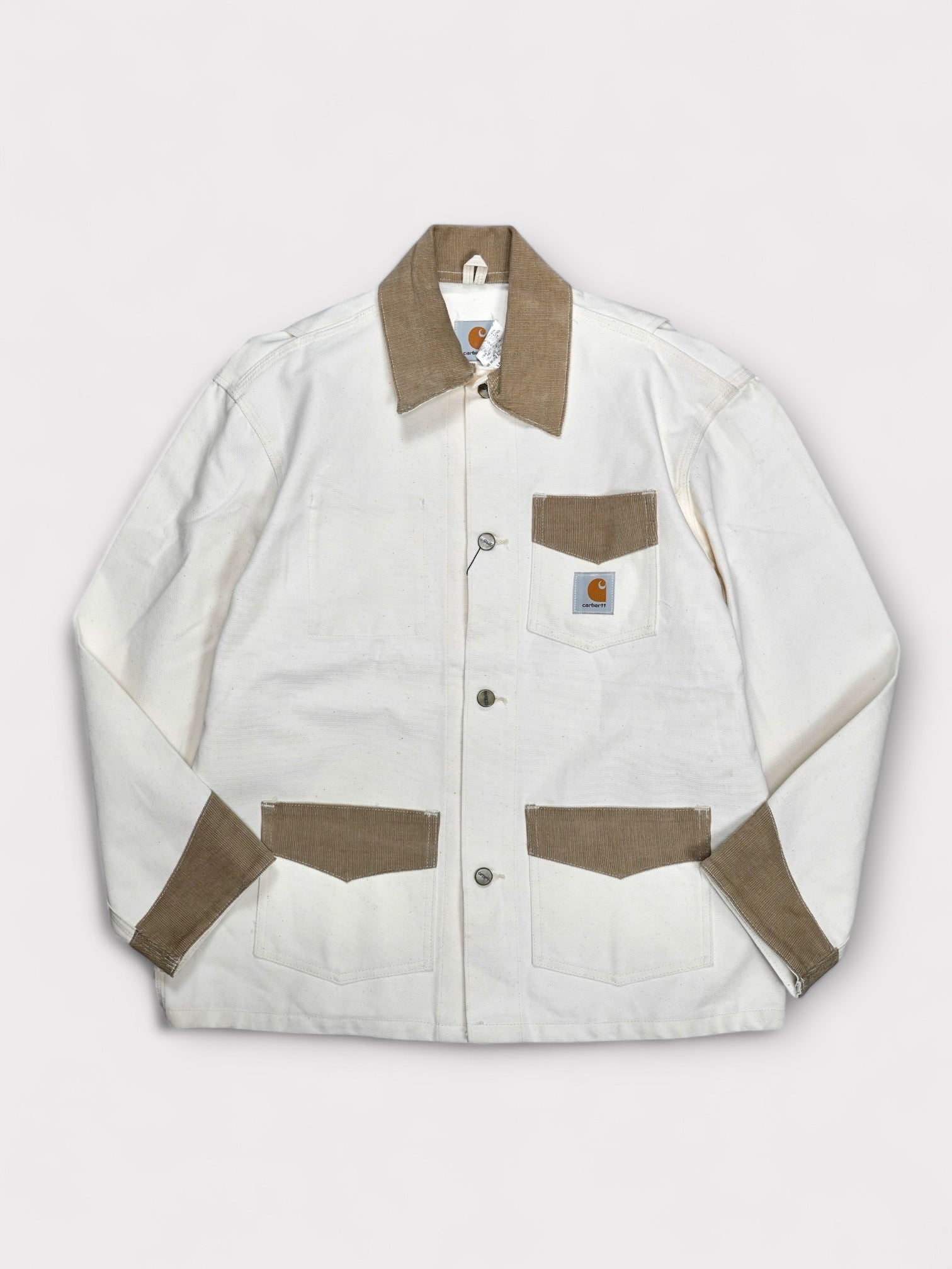 Deadstock 90's Carhartt Unlined Firm Duck Brush Coat made in USA カーハート ...